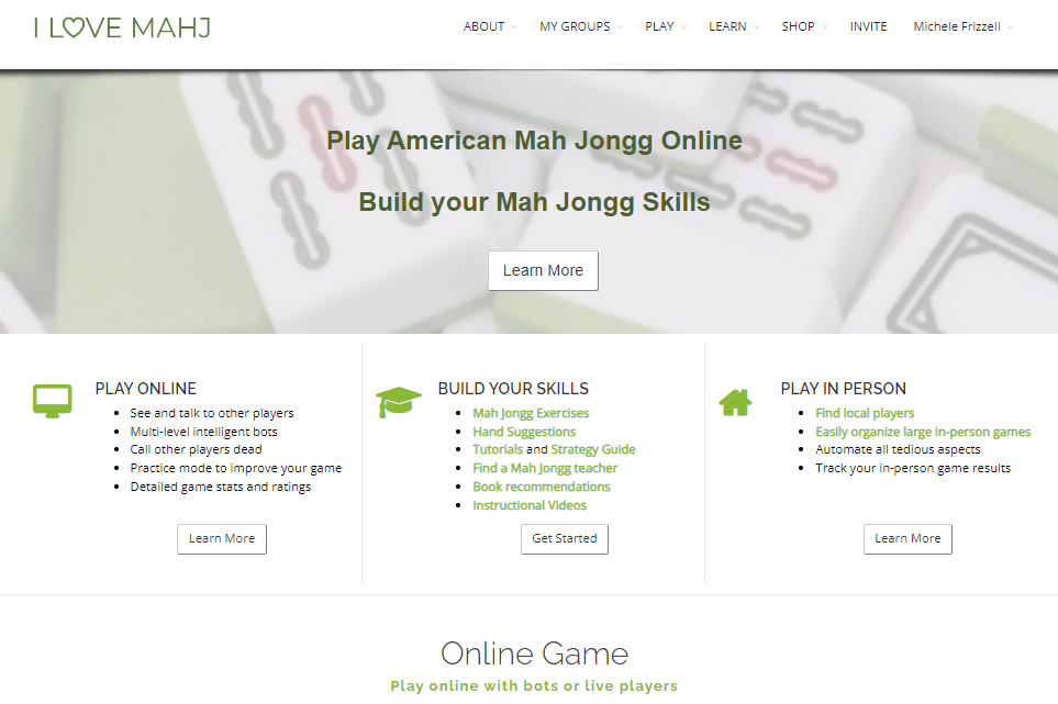 Play Mah Jongg Online Easily - Mahj Life