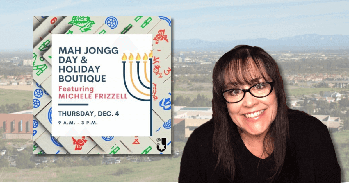 IN-PERSON GIG Irvine CA Merage JCC Mah Jongg Day with Michele Frizzell ...