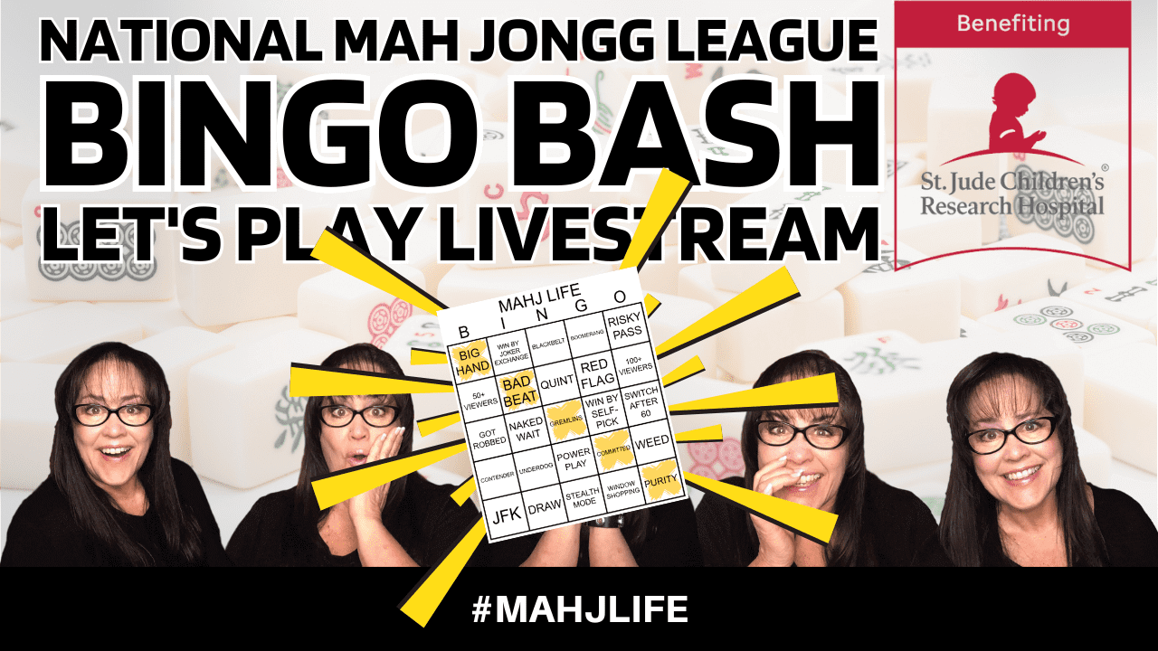 BINGO BASH for St Jude - Mahj Life Live Stream - Mahj Life